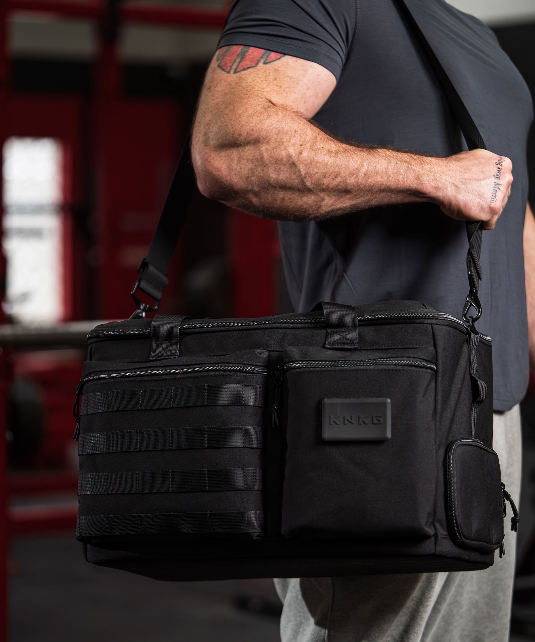 CONQUER Gym Duffel - Customizable Organization | KNKG