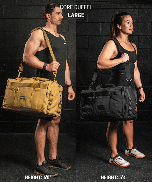 CORE Duffel - Large Gym Bag with Lifting Belt Storage | KNKG
